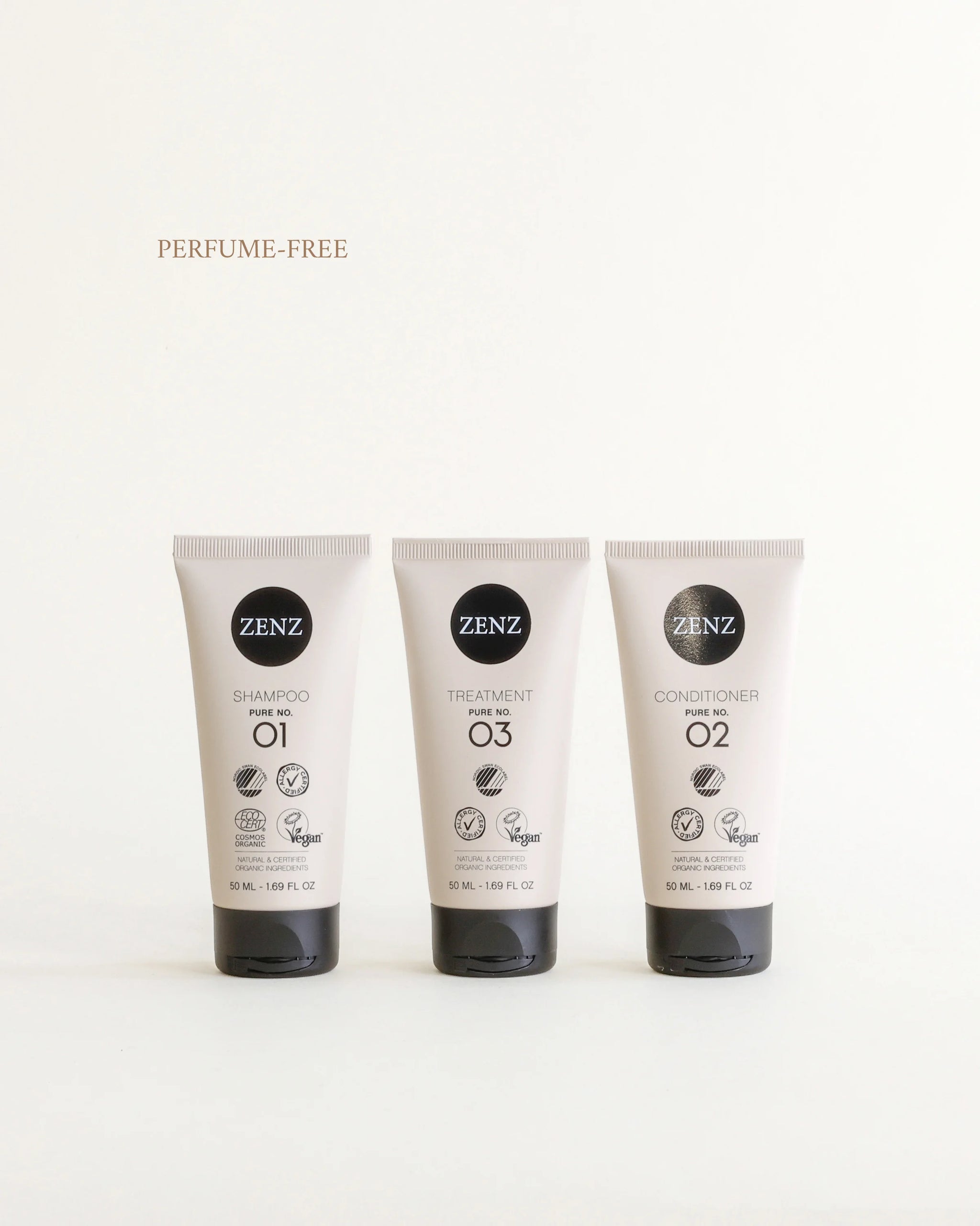 Fragrance-free Haircare for all hair types | ZENZ Organic